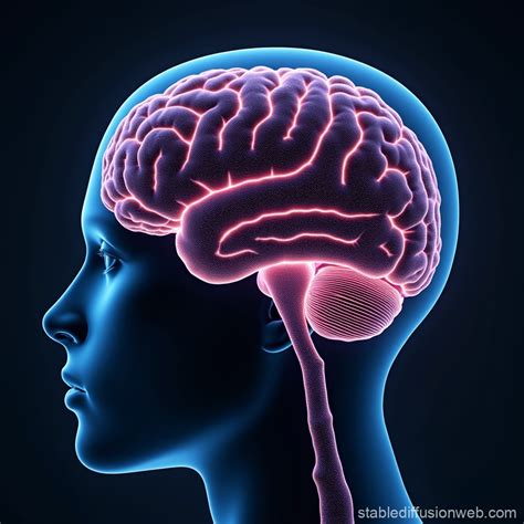 Deep Learning Brain Concept Stable Diffusion Online