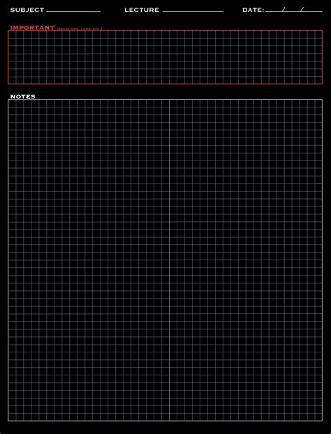 Notebook Inside Pages Design