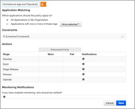 Sonatype Clm Server Policy Management 6 3 Step 2 Decide On A Descriptive Policy Name