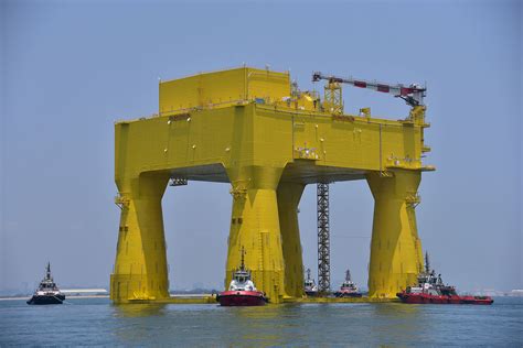 Dolwin Epsilon Converter Station On The Sea Route To Norway First