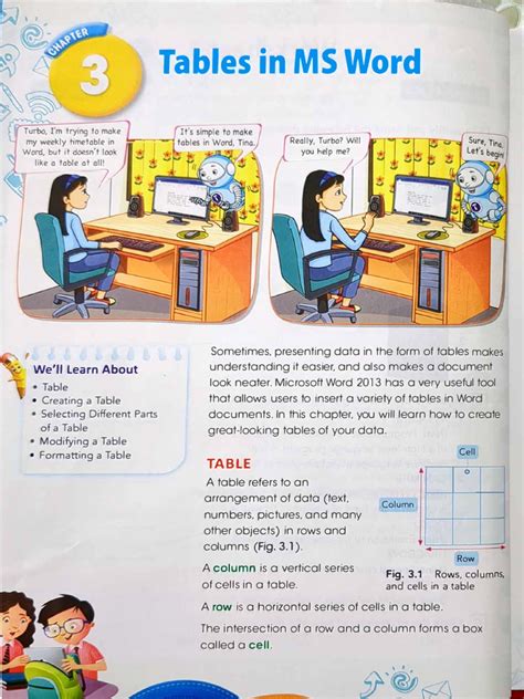 computer tables in ms word tb download free pdf microcomputers microsoft word