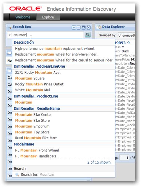 Creating An Oracle Endeca Information Discovery 23 Application Part 3 Creating The User Interface
