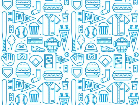 Baseball Pattern Design