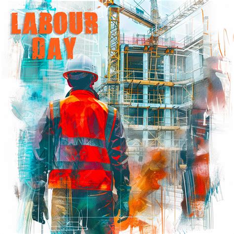 Premium Psd Construction Background Portrait Of Person Working In The