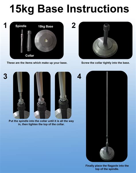 Instruction And Help Sheets Flags And Flagpoles