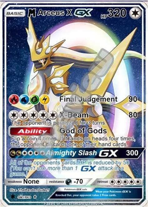 Pokemon Arceus Card