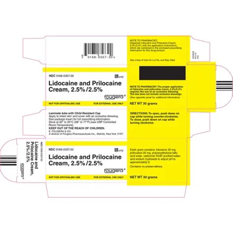 Lidocaine And Prilocaine Cream