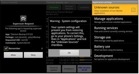 How To Schedule Backup And Restore Apps In Android With Titanium Backup Application Android