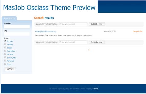 Masjob Osclass Theme Download Fancsycom