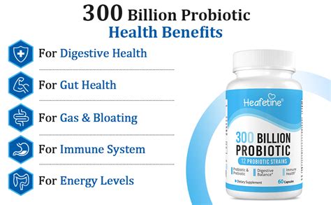 300 Billion Cfus Probiotics For Women And Men 12 Strains
