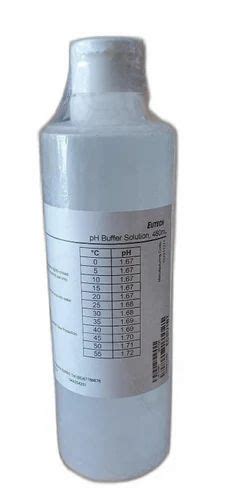 167 172 Liquid Lab Ph Buffer Solution Packaging Type Bottle