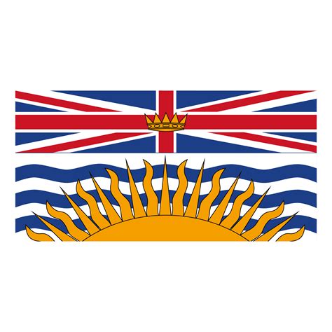 British Columbia Flag Etendard