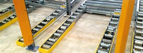 pallet flow racking gravity flow rack