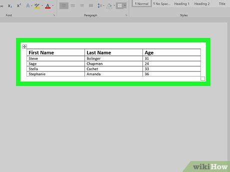 How To Split A Table In Microsoft Word Quick Easy Steps