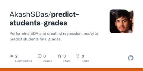 GitHub AkashSDas Predict Babes Grades Performing EDA And Creating Regression Model To