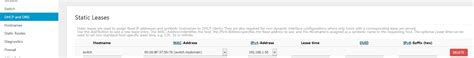 Lower Case Mac Addr In Static Leases Luciadminnetworkdhcp · Issue