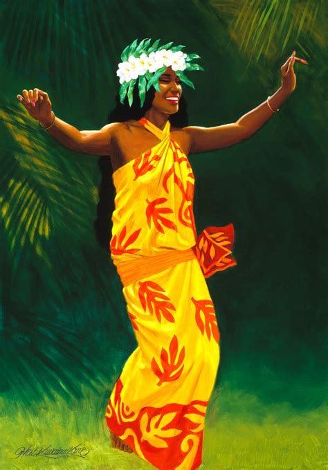 Hula Dancer Herb Kawainui Kāne