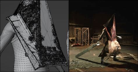 Silent Hill 2 Remakes Pyramid Head Helmet Starts A Comment War