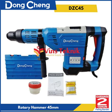 Dongcheng Dzc45 Mesin Bor Beton Rotary Hammer 45mm Dzc 45