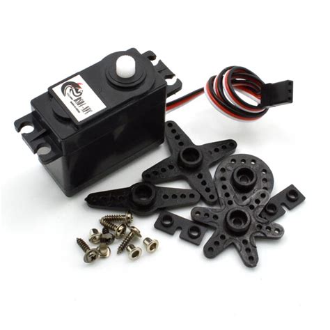 Continuous Rotation Servo Steering Gear Degrees Servo Dc Gear Motor In Integrated