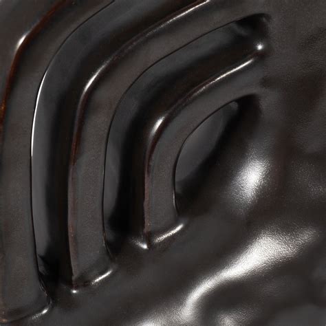 Cer 12 Metallic Triple Handle Vase Black Al Rugaib Furniture
