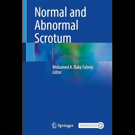 Normal And Abnormal Scrotum Medical Book Store Uae