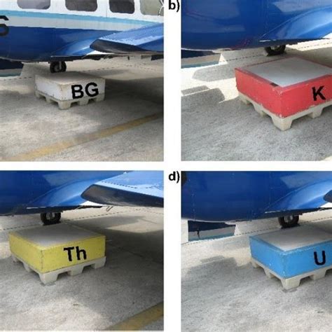 Calibration Pads A Background B Potassium C Thorium And D Download Scientific Diagram