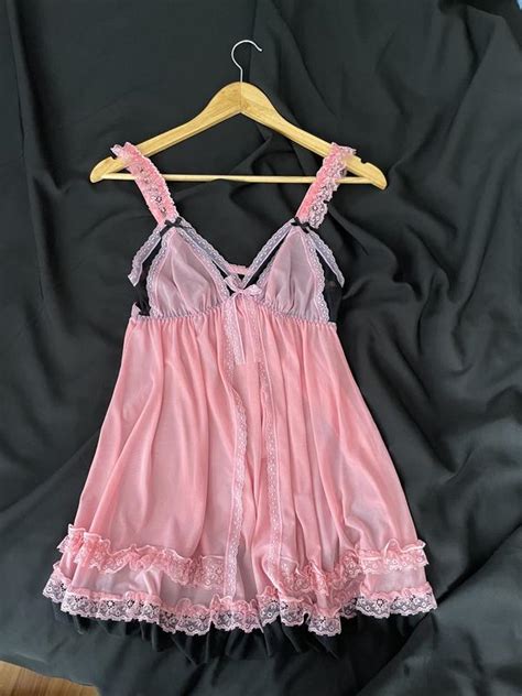 Пеньюар рожевий ночнушка — ціна 150 грн у каталозі Пеньюари Купити жіночі речі за доступною