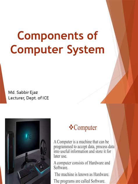 Lec3cfecocomputercomponents Pdf Computer Data Storage Byte
