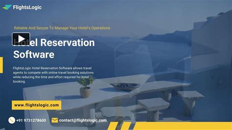 Ppt Hotel Reservation Software Powerpoint Presentation Free To