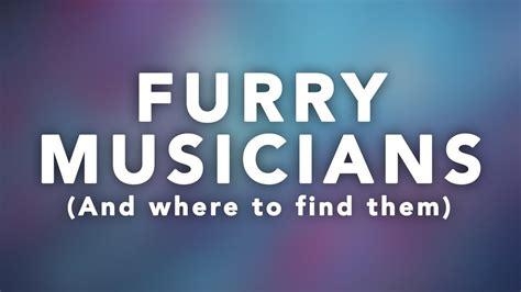 The Furry Musicians Database A Comprehensive List Of Active Furry