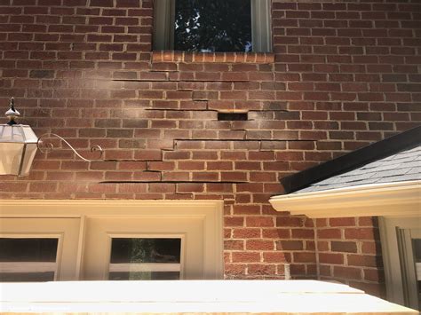 Imagine Brick Settlement Crack Repairs In Charlotte Nc