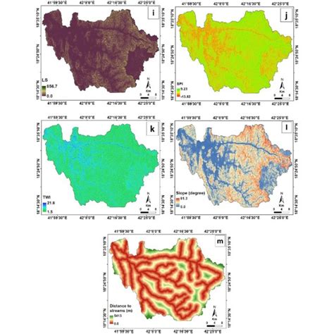 Spatial Landslide Indicator Factors And Data Sources Download Scientific Diagram