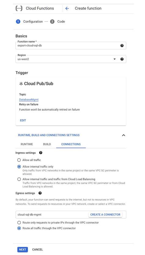 Scheduling Cloud Sql Exports Using Cloud Functions And Cloud Scheduler