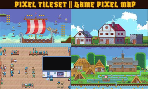 Create Pixel Art Assets Pixel Art Tilesets 2d Pixel Art Map Tileset