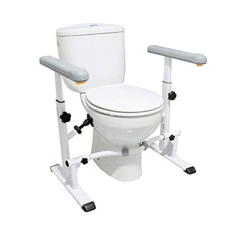 Kmina Cadre Toilette Securise Réglable Rehausseur Wc Adulte Avec