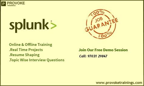 Splunk Training In Hyderabad
