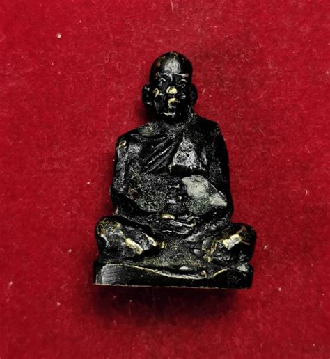 194 พระรูปเหมือนหลวงพ่อฉุย วัดคงคาราม ปี2516 จ เพชรบุรี Ennxo