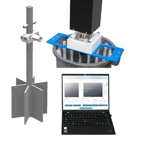 Testing Equipment Astm C1874 Concrete Rheometer Price Portable Coaxial Rotational Rheometer