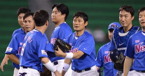 [포토] 한일 레전드 매치 Mvp 이종범 역시 바람의 아들