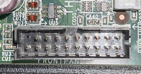 Optiplex Pin Power Button Assembly Pinout Dell Off