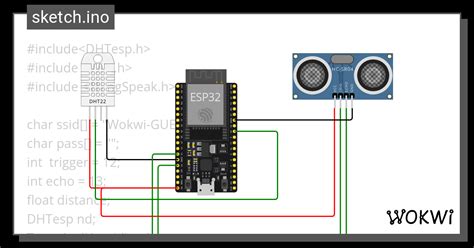 thingspeak with wifi wokwi esp32 stm32 arduino simulator