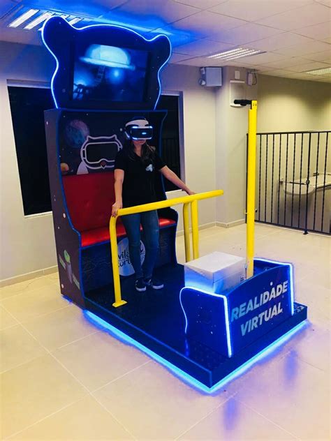 Simulador De Realidade Virtual Brinquedos Para Casa De Festas