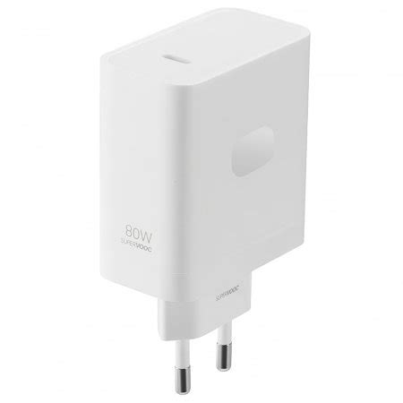 Official OnePlus W White GaN USB C EU Plug Wall Charger For OnePlus