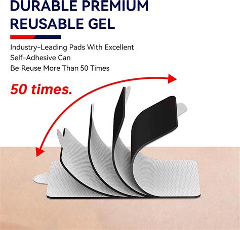 20 Packs Stronger Self Adhesive Performance Tens Pads Compatible With