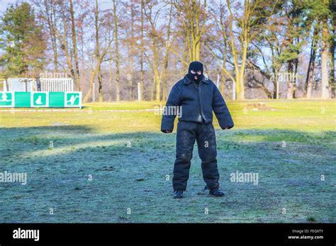 Man In Protective Suit Stock Photo Alamy