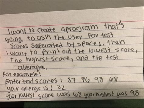 Solved I Want To Create Aprogram Thats Going To Ask The