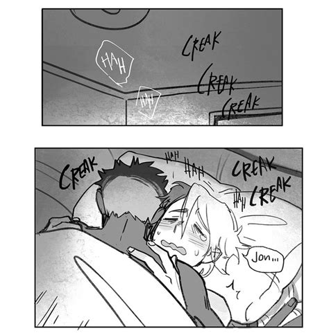 Rule 34 Ambiguous Penetration Bed Bedroom Blanket Closed Eyes Comic Creaking Crying Hands On