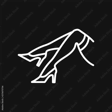 Erotic Vector Icon For Adult Only Content Flat Illustration Stock Vector Adobe Stock