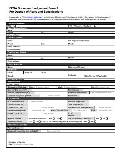 Free 20 Lodgement Form Samples In Pdf Ms Word